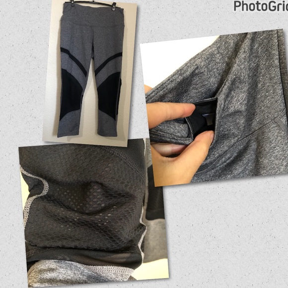 Zella | Pants & Jumpsuits | Zella Womens Medium Z By Zella Gray Black ...